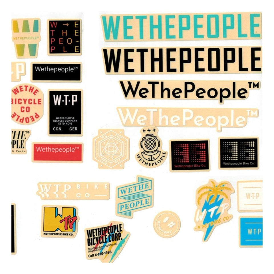 WTP - BRAND STICKER SET – nsrbikes